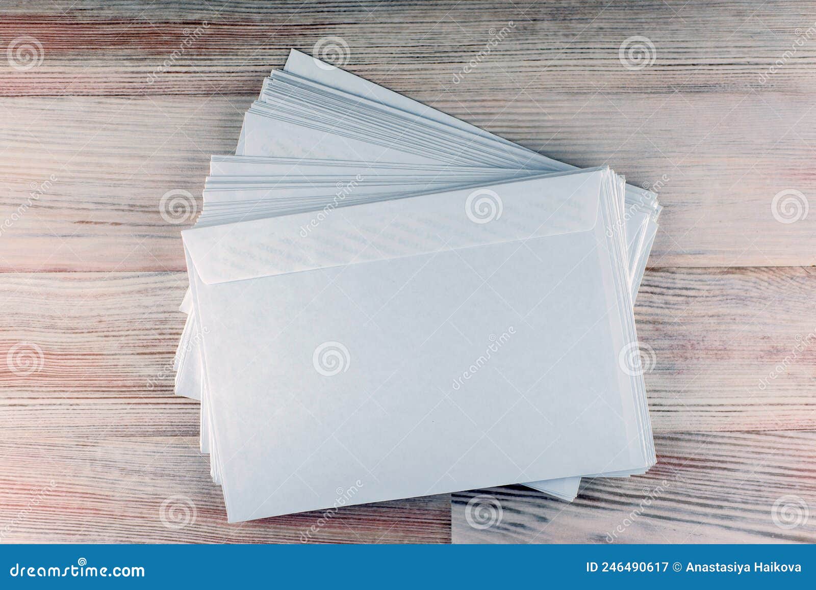 Office the Office: a Pack of White Empty Blank Envelopes for Letters ...