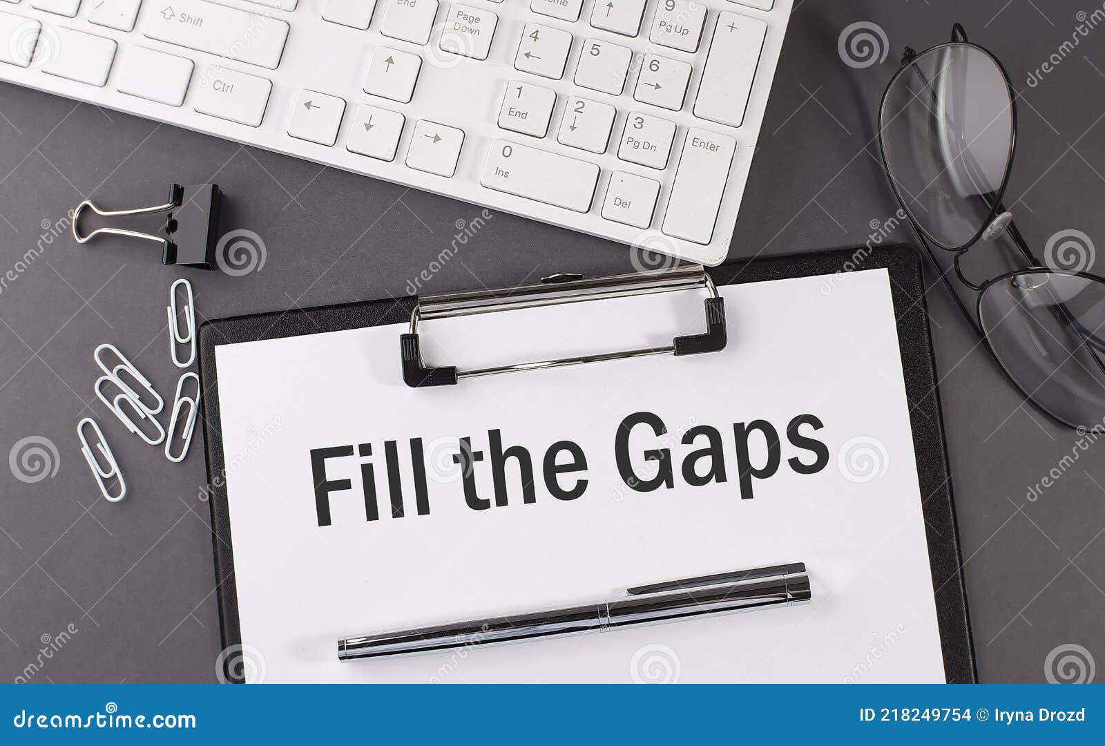 Office Paper Sheet with Text FILL the GAPS and Keyboard. Business ... Office Paper Sheet with Text FILL the GAPS and Keyboard. Business ...