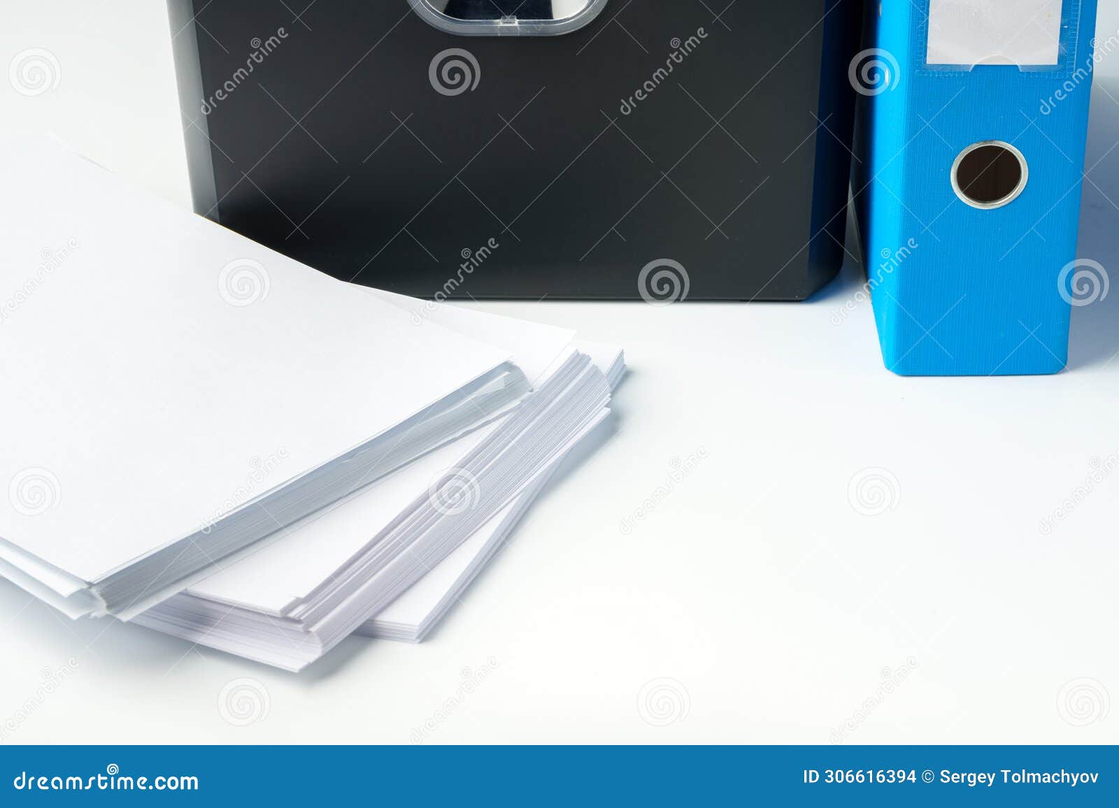 Office Paper Shredding Machine Device Close Up Photo Stock Photo ...