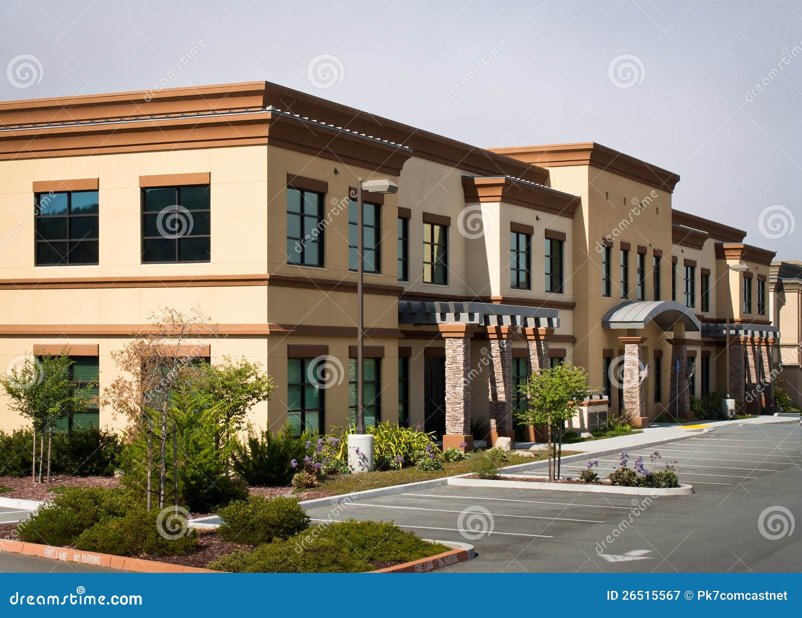 Office Park Building stock image. Image of parking, perspective - 26515567