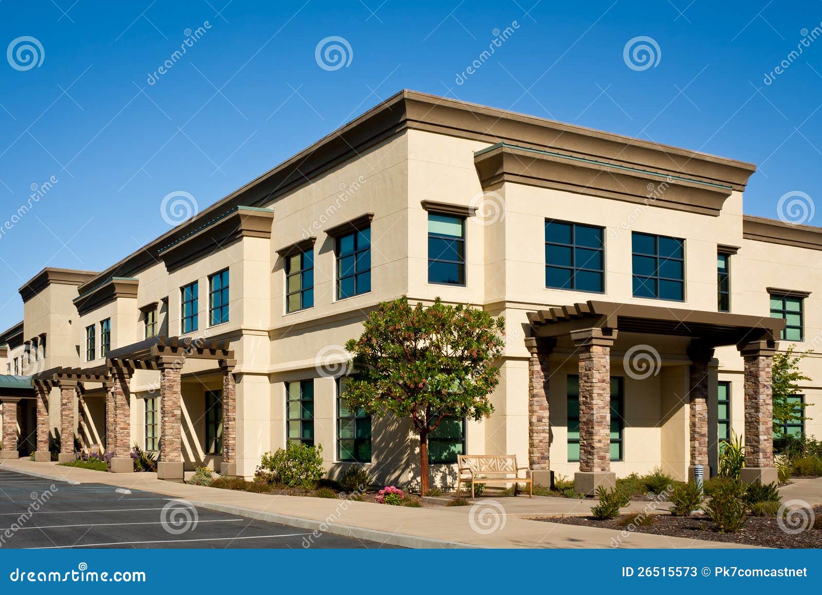 Office Park Building stock image. Image of tinted, perspective - 26515573