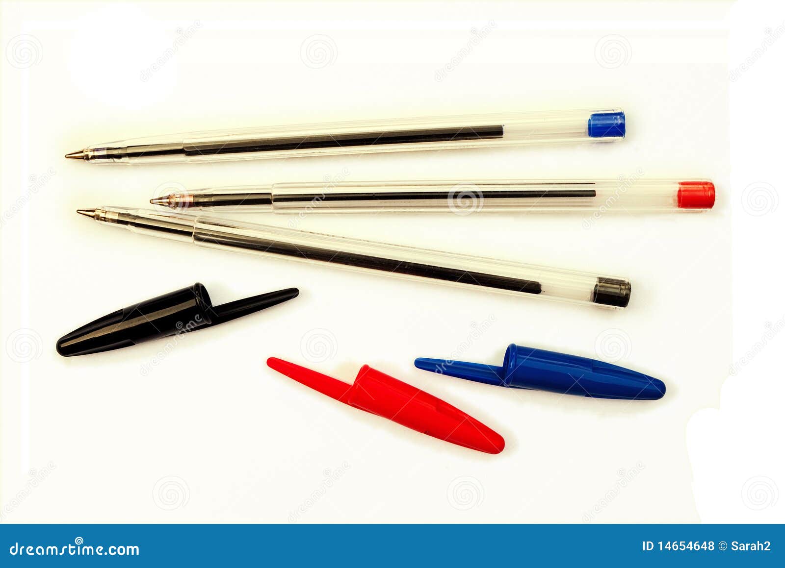 Office pens stock photo. Image of office, ballpoint, school - 14654648