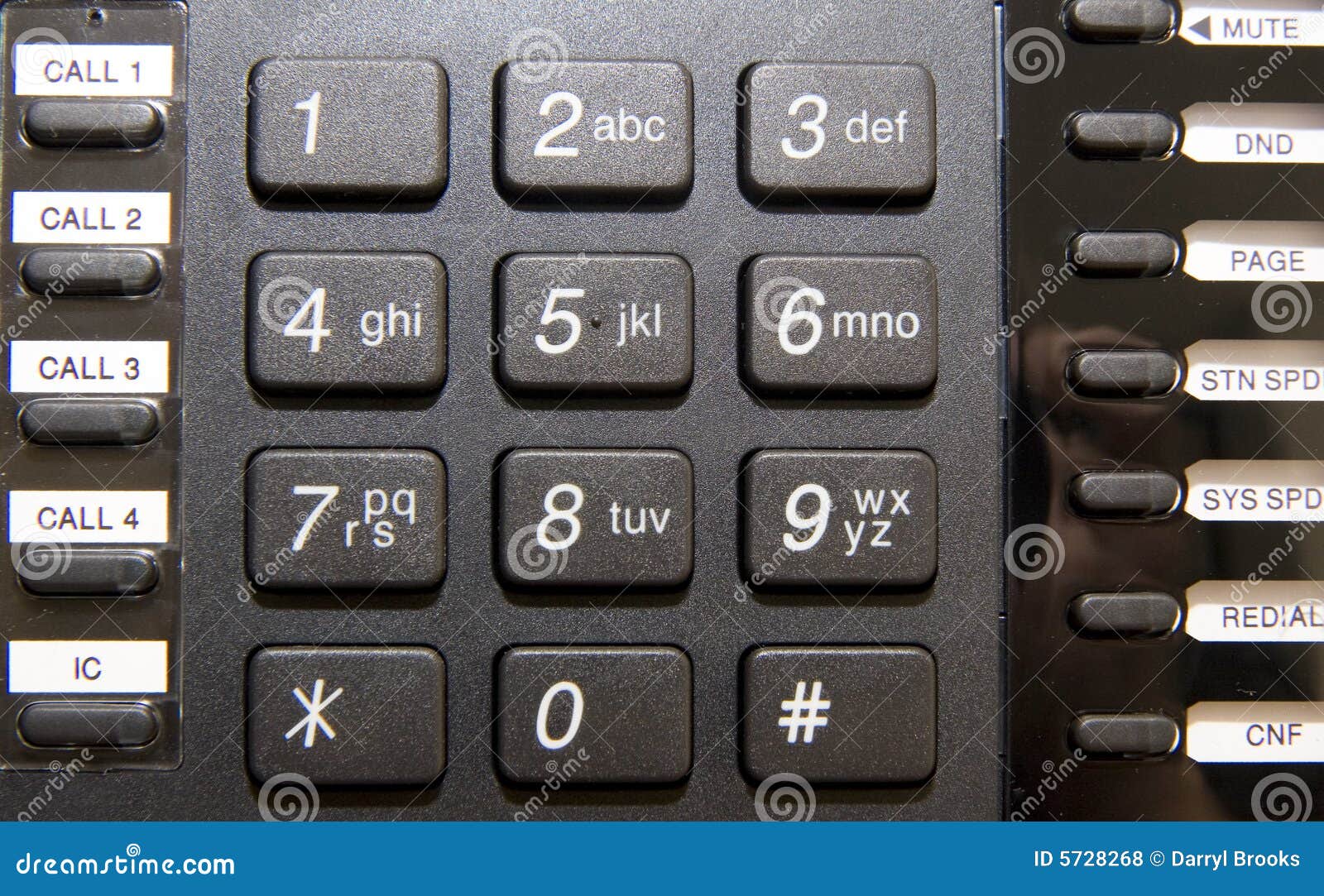 Office Phone Keypad stock photo. Image of everyday, ring - 5728268