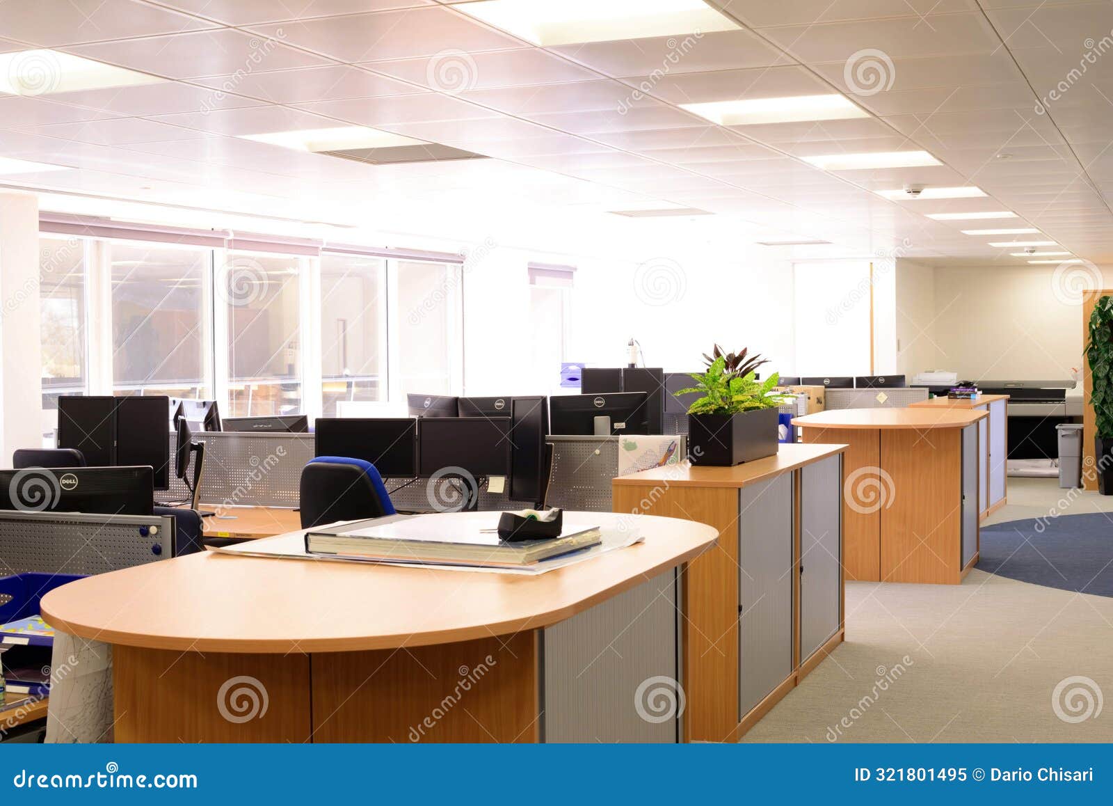 Generic Office Space Photos Stock Image - Image of furniture ...