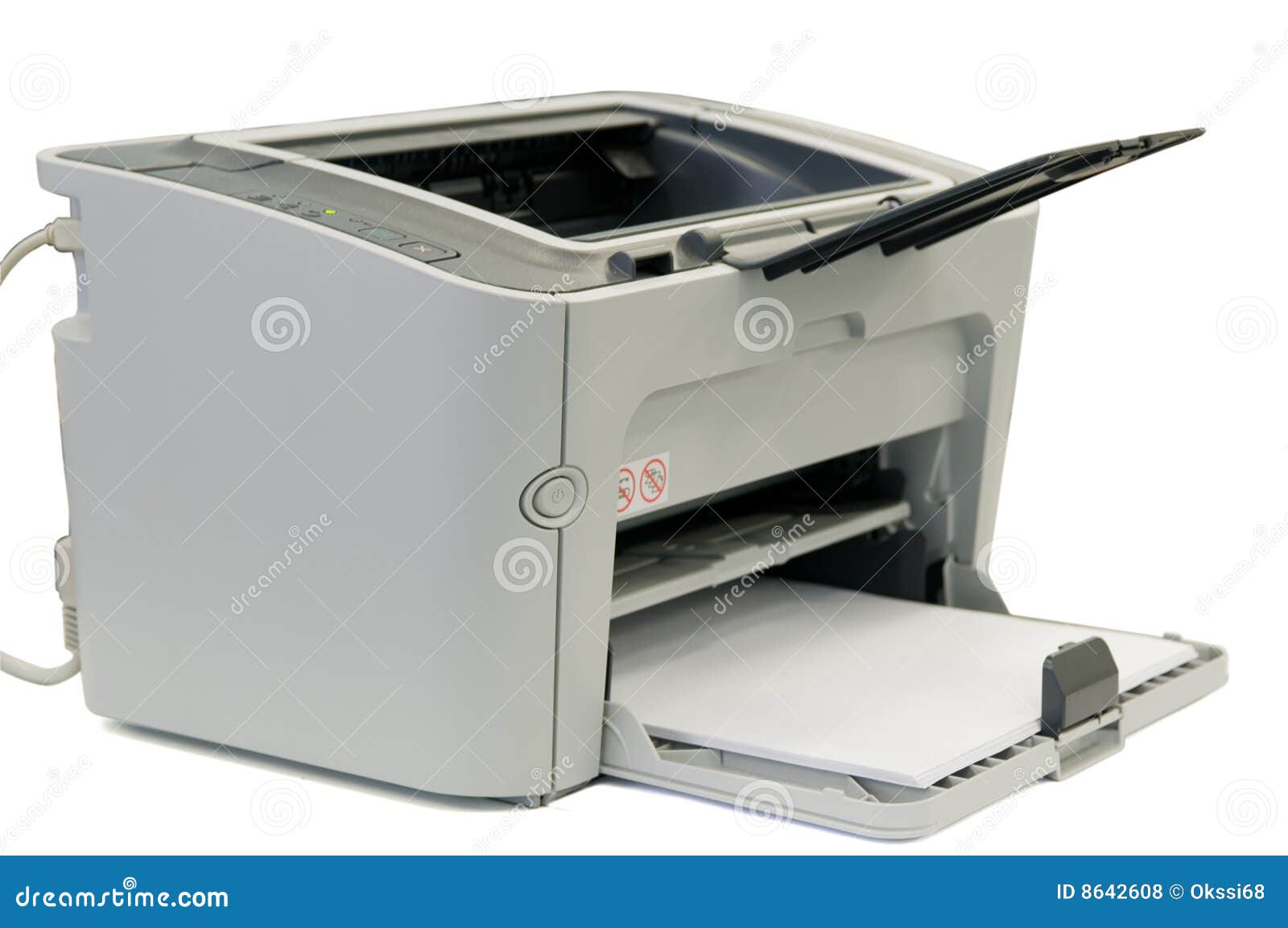 Office printer stock photo. Image of laser, background - 8642608