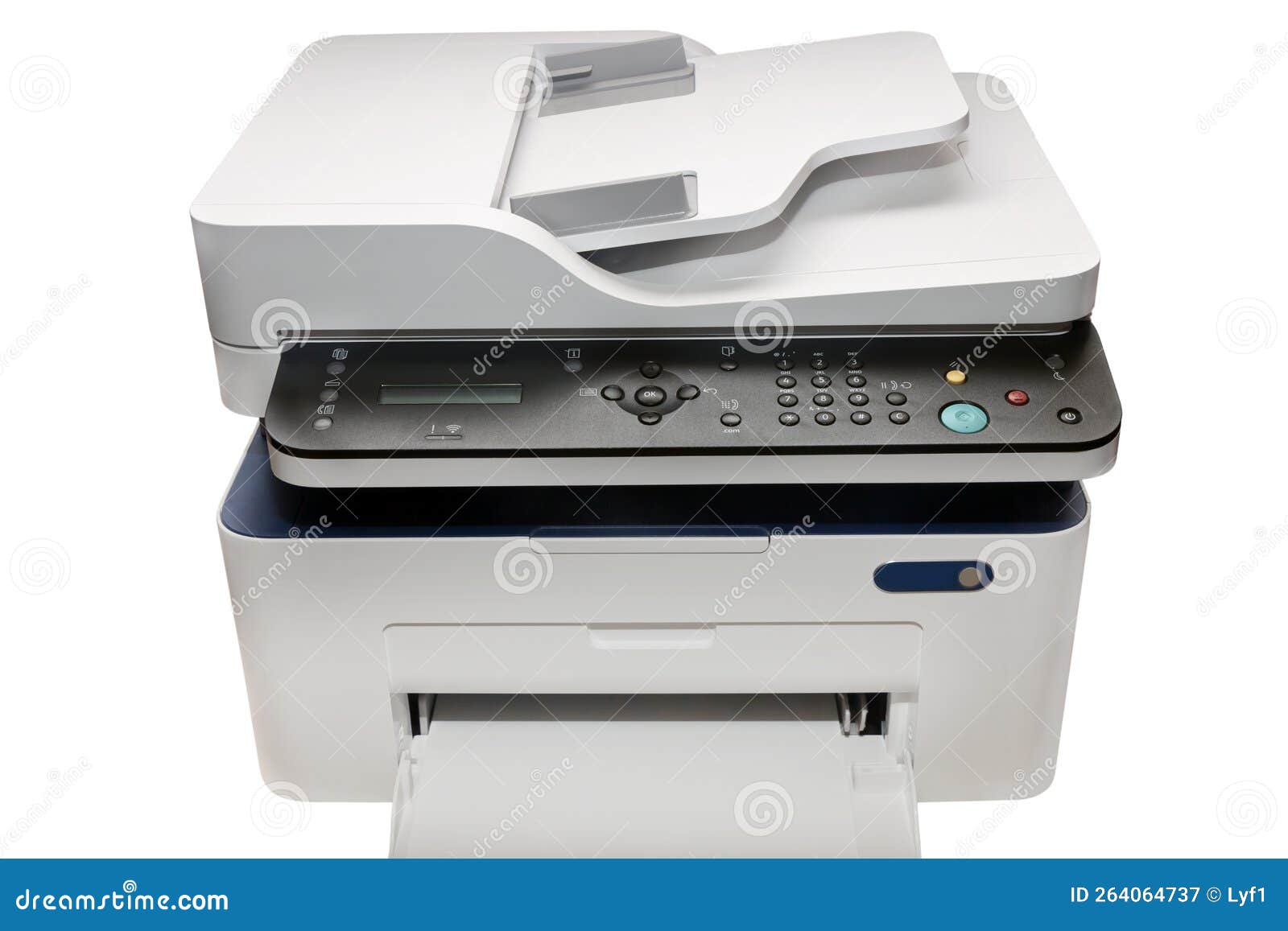 Office Printer for Copying Documents Stock Image - Image of copier ...