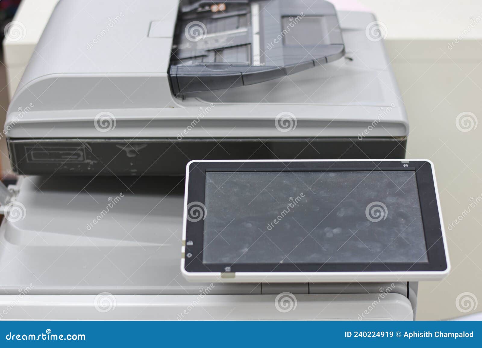 Office Printers are Used for Photocopying. Scan Documents in the Office ...