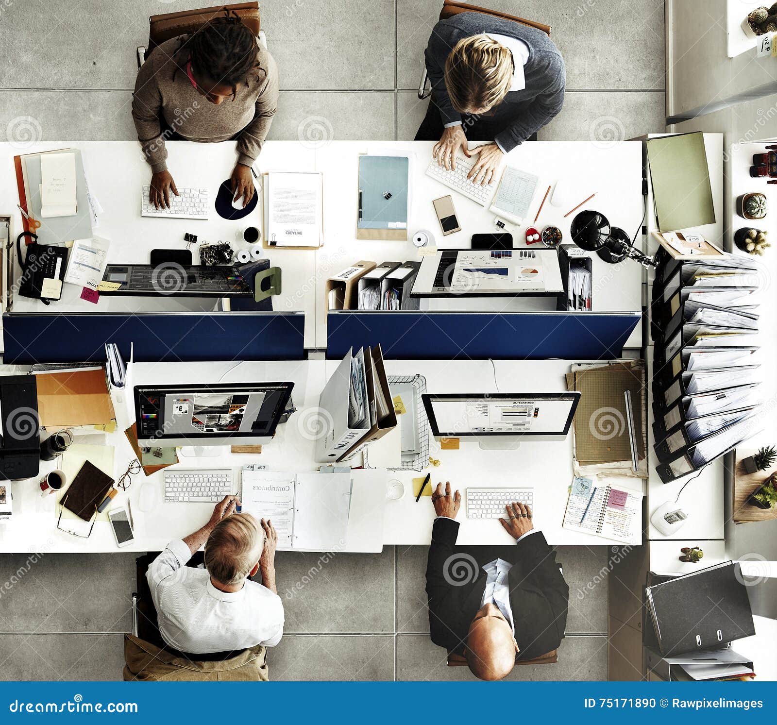 Office Professional Occupation Business Corporate Concept Stock Photo ...