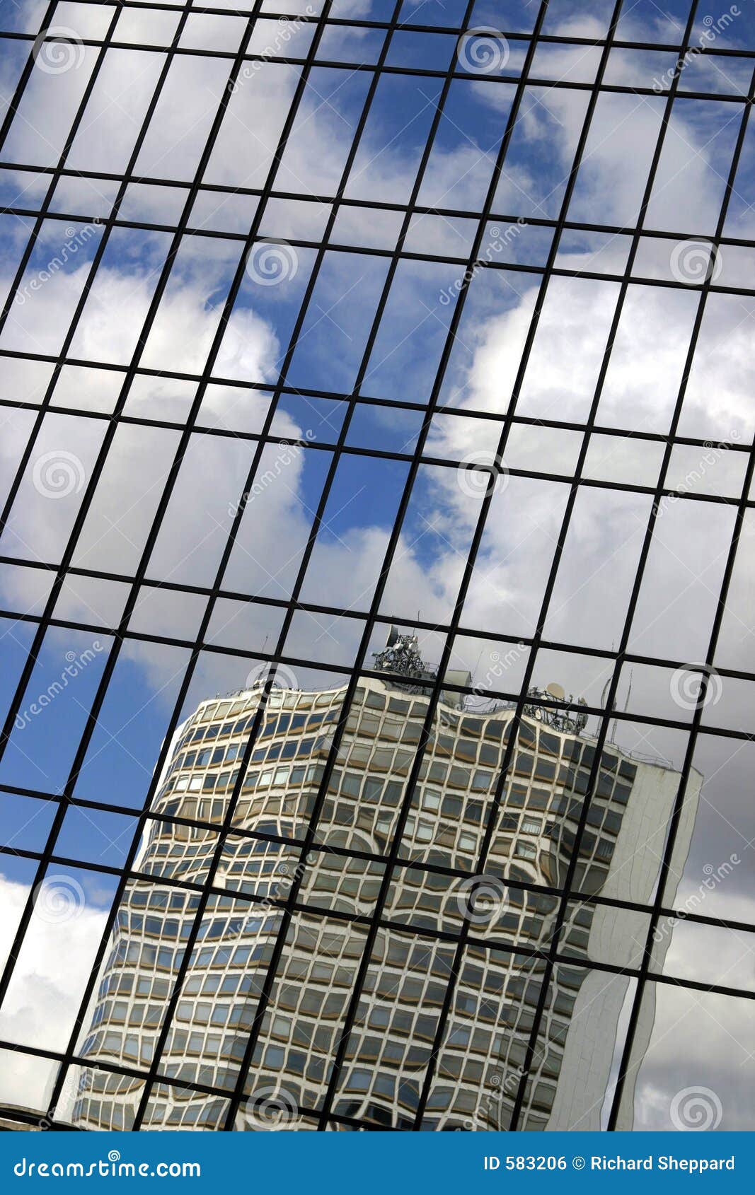 Office reflection stock photo. Image of reflection, midlands - 583206