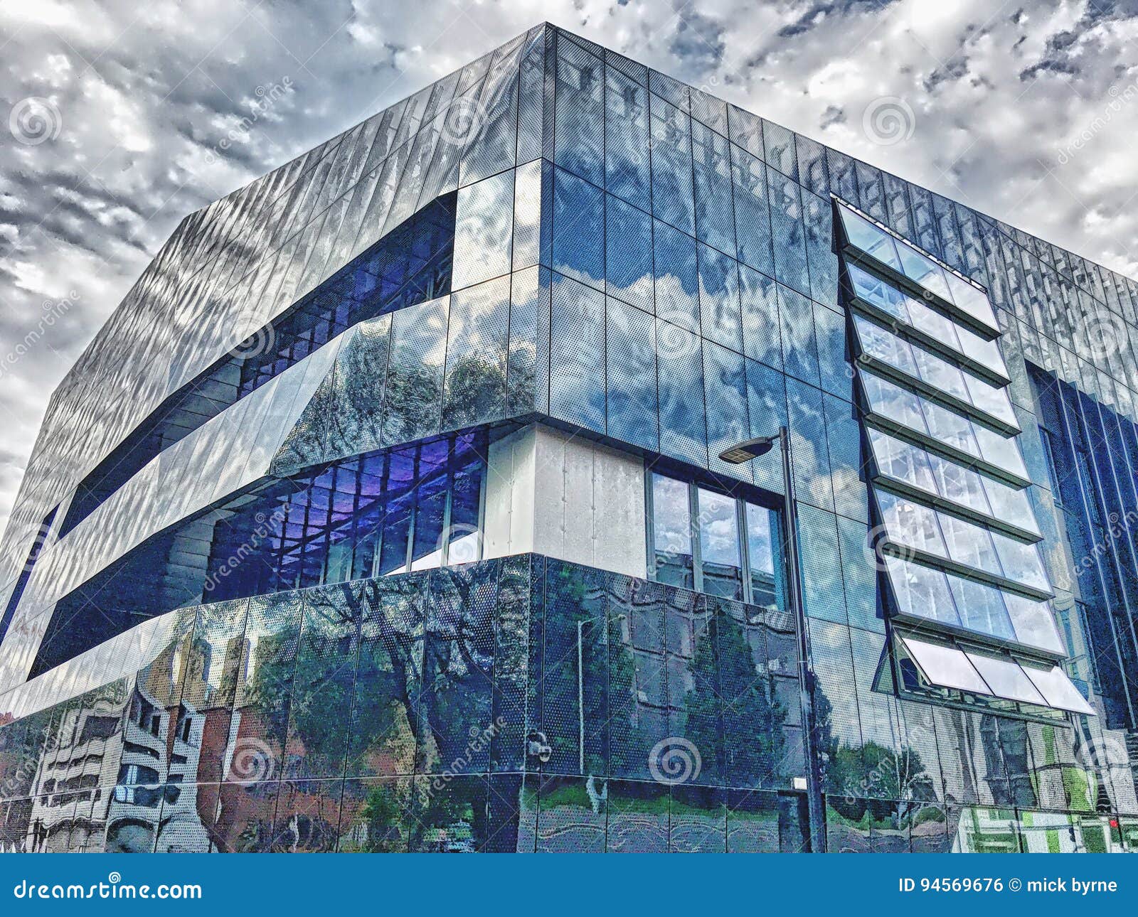 Office reflections stock photo. Image of office, manchester - 94569676