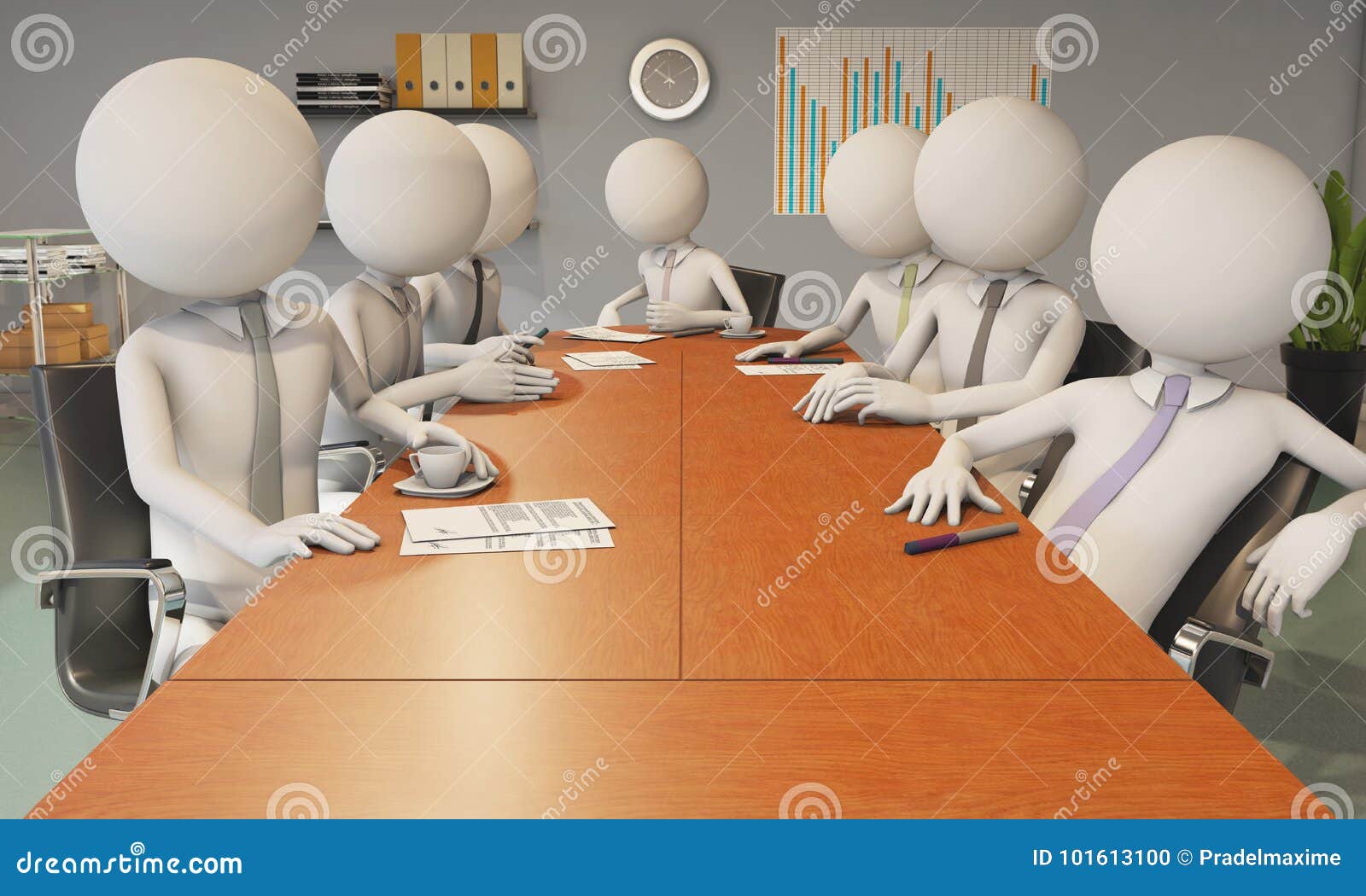 Office Reunion Royalty-Free Stock Image | CartoonDealer.com #101613100