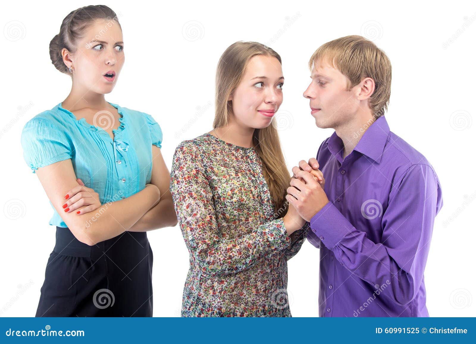 Office Romance and Surprised Angry Boss Stock Image - Image of staff ...