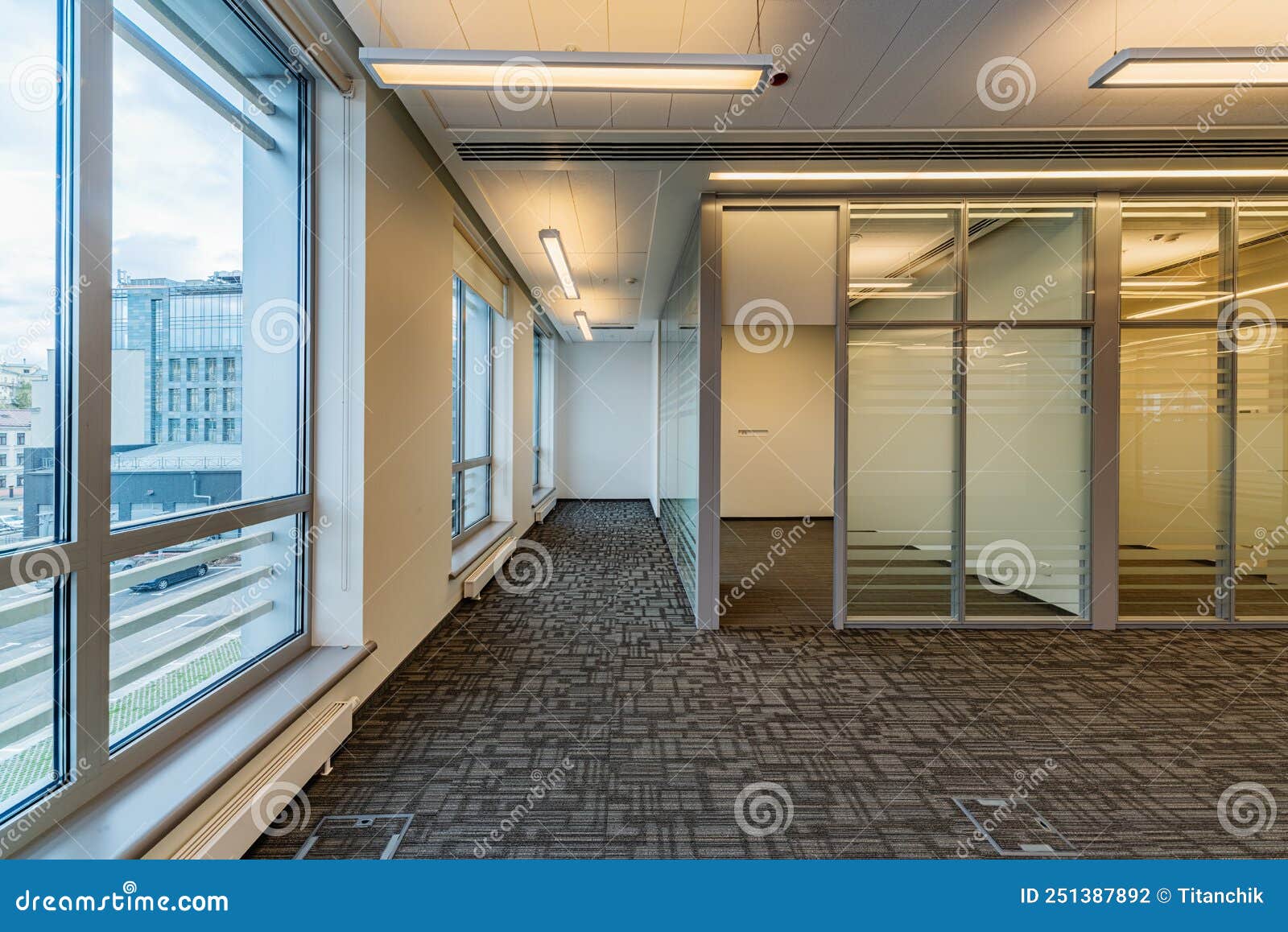 Office Room for Doing Business - Place of Work Stock Photo - Image of ...