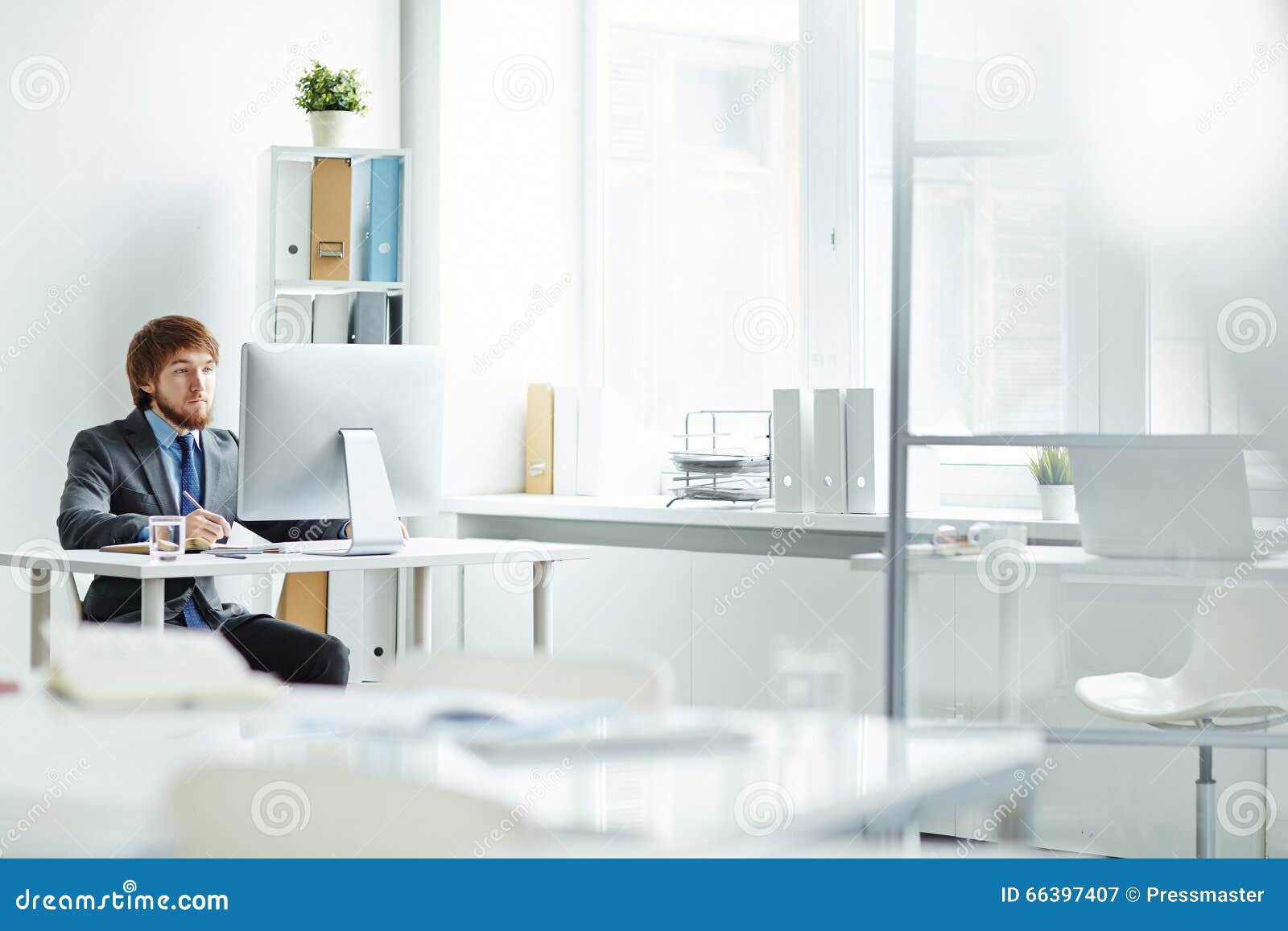Office routine stock image. Image of businesspeople, networking - 66397407