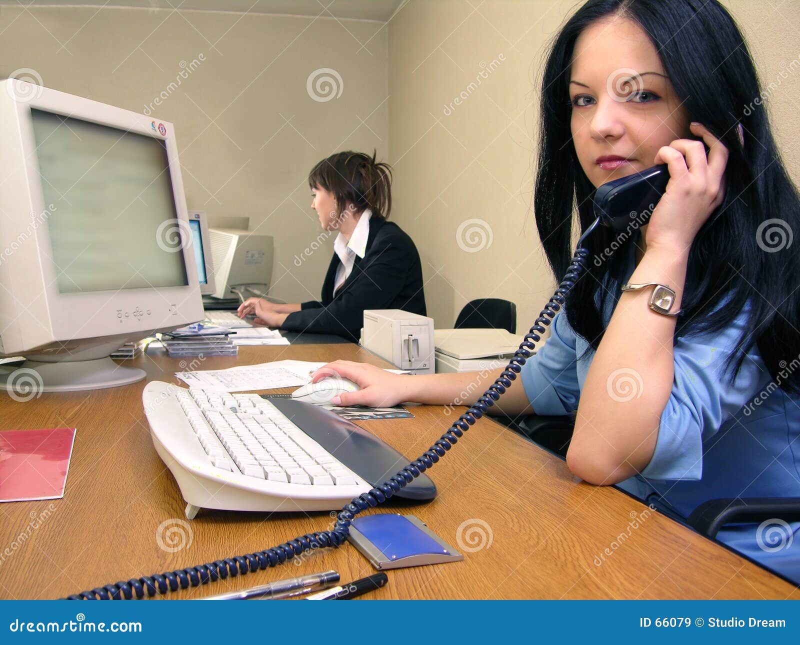 Office scene 2 stock image. Image of business, corporate - 66079