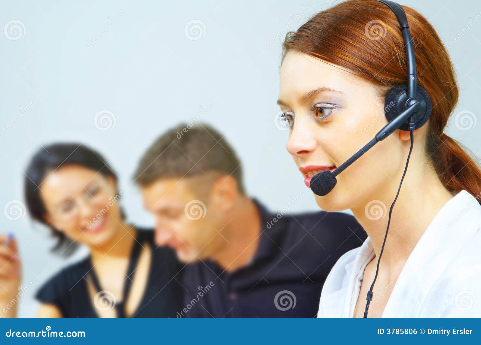 Office scene stock photo. Image of communication, consultant - 3785806