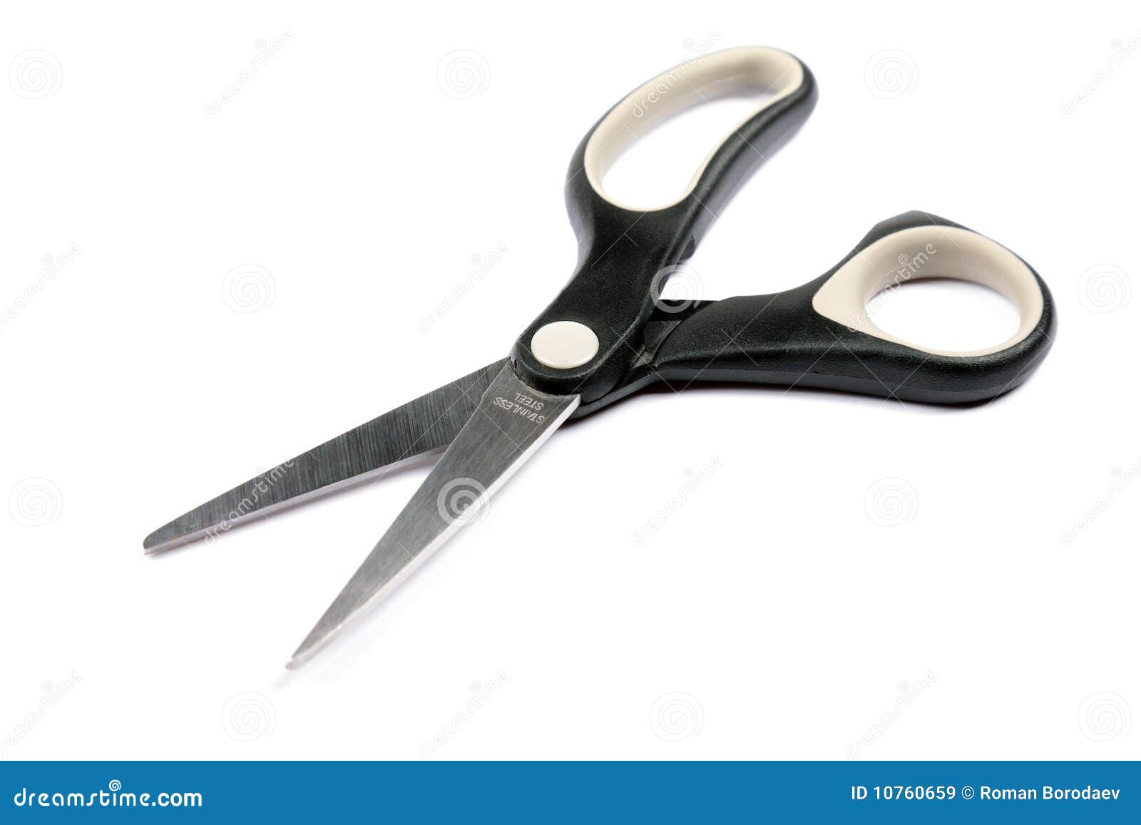 Office scissors. stock image. Image of cutting, iron - 10760659