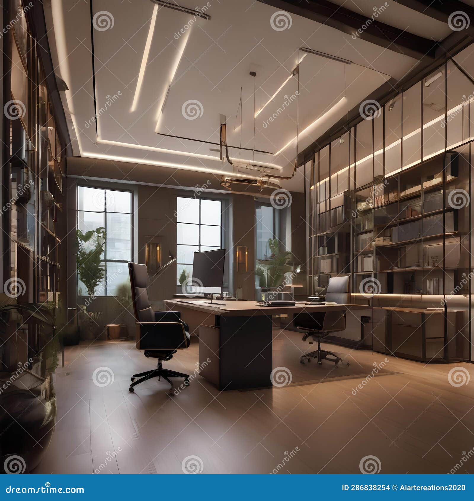 An Office Set in a Parallel Dimension, Where the Laws of Physics are ...