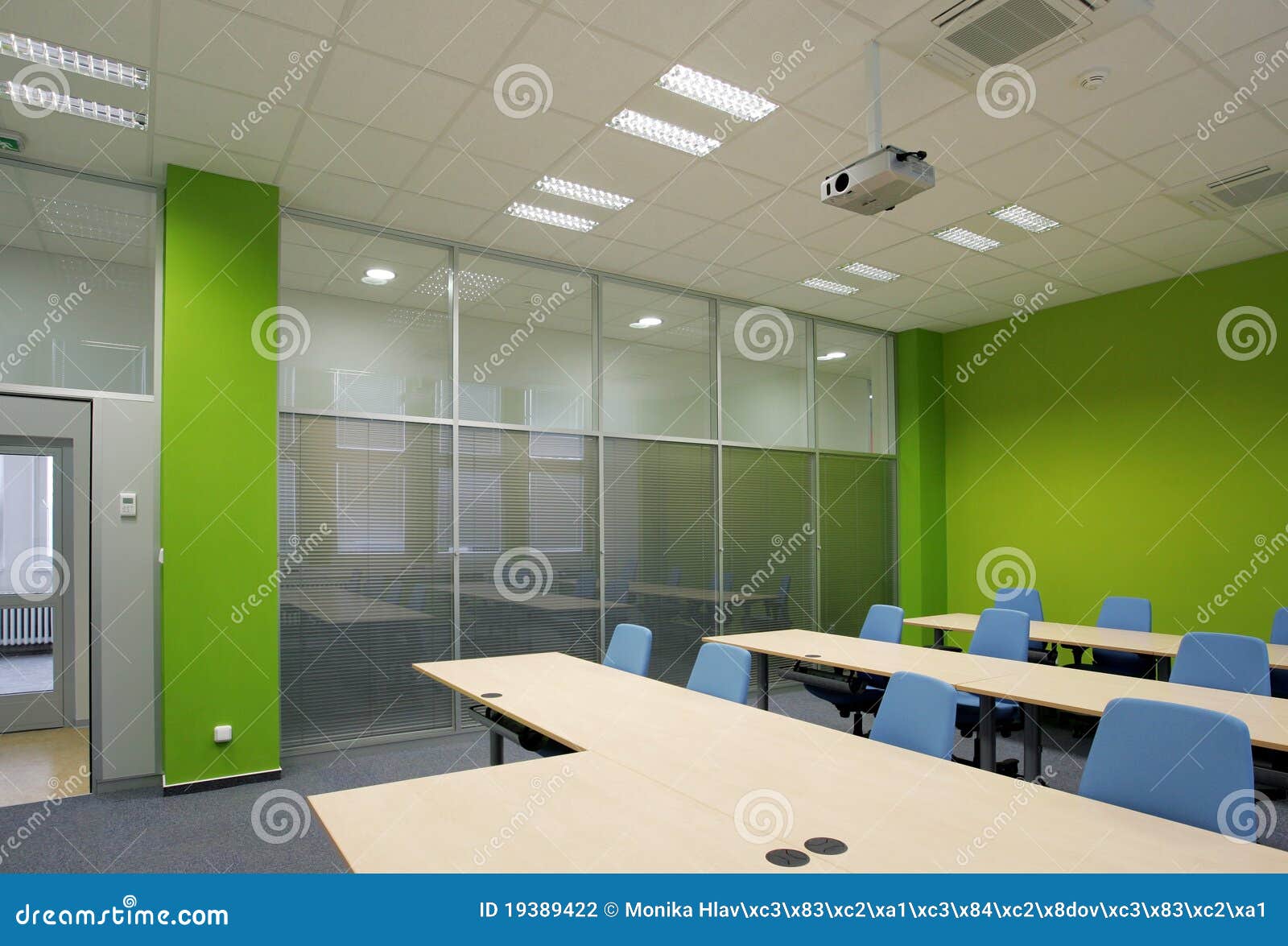 Office setting stock photo. Image of column, concept - 19389422
