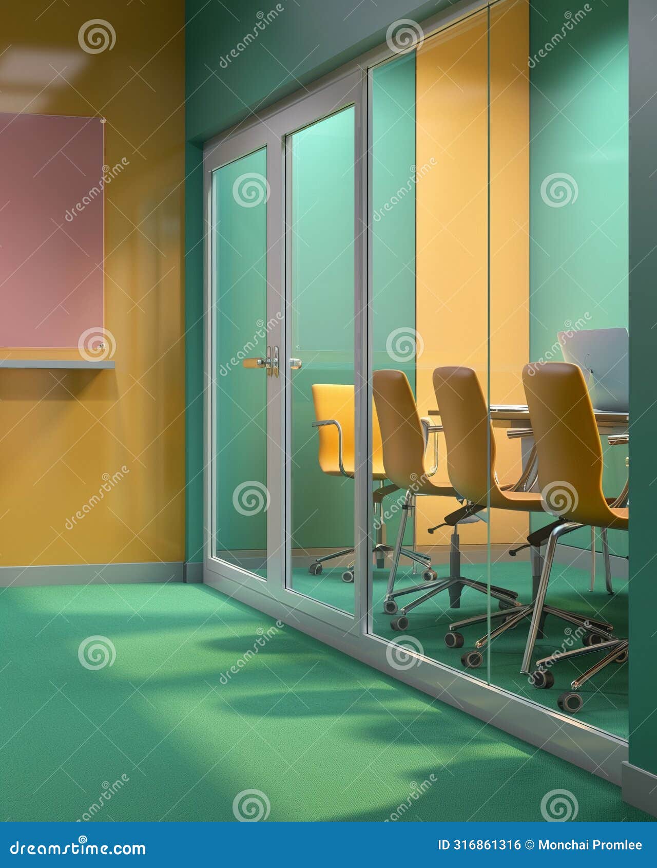 Office Setting Where Corporate Professionals Develop a Framework for ...