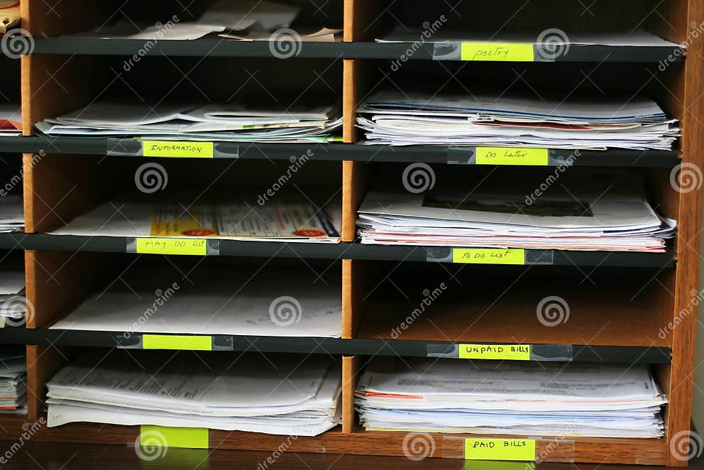 Office Shelves Full of Files Stock Image - Image of file, full: 24412915