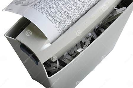 Office Shredder stock photo. Image of business, shred, documents - 118172