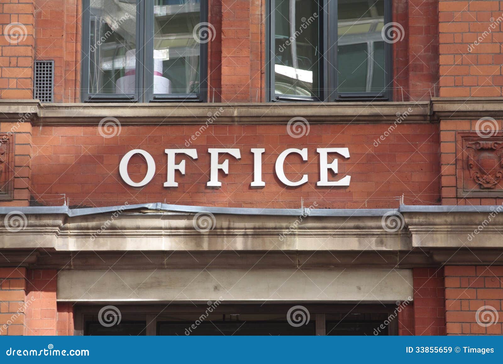 Office sign stock image. Image of signage, architecture - 33855659