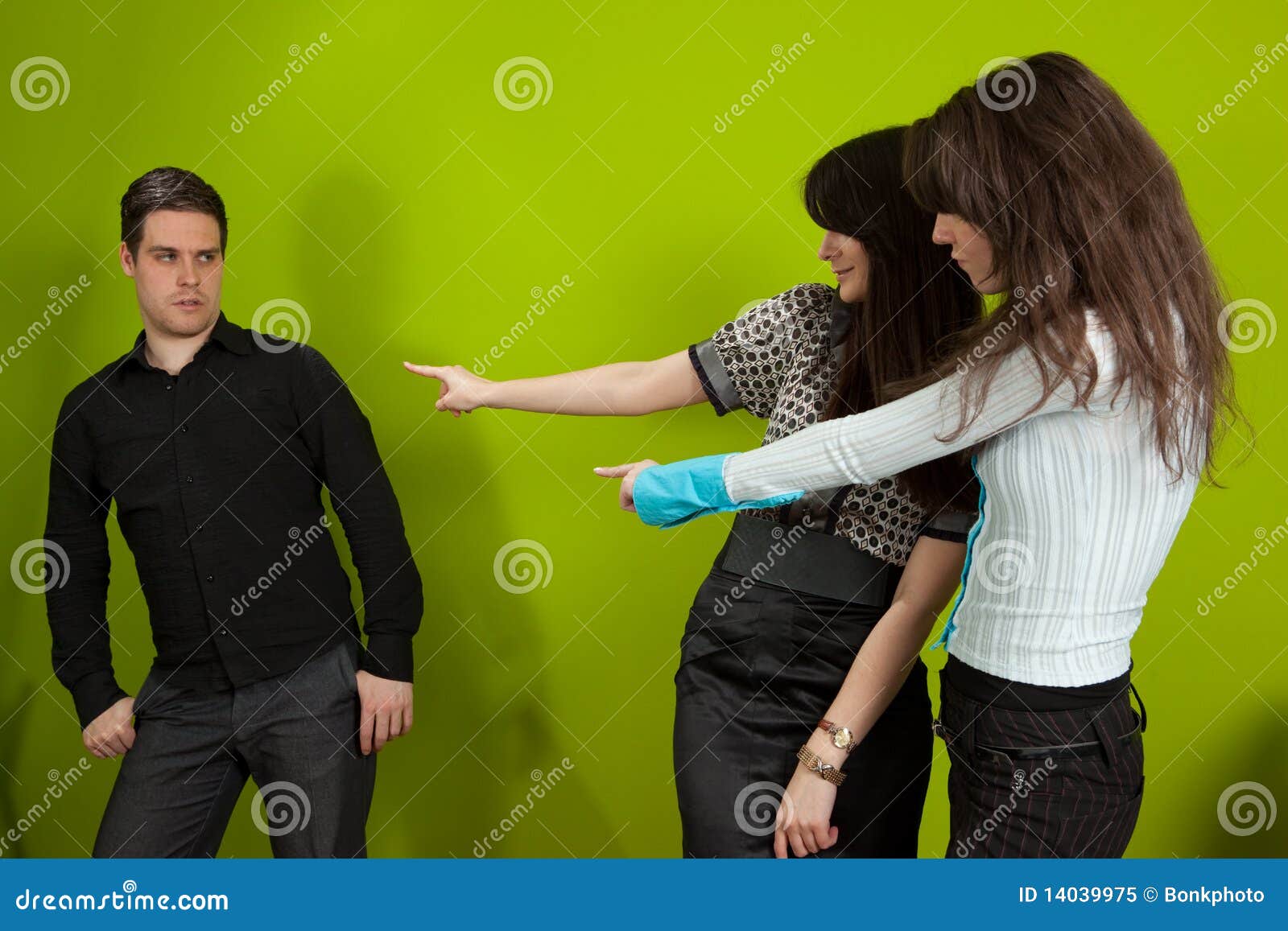 Office situation stock image. Image of short, black, brunette - 14039975