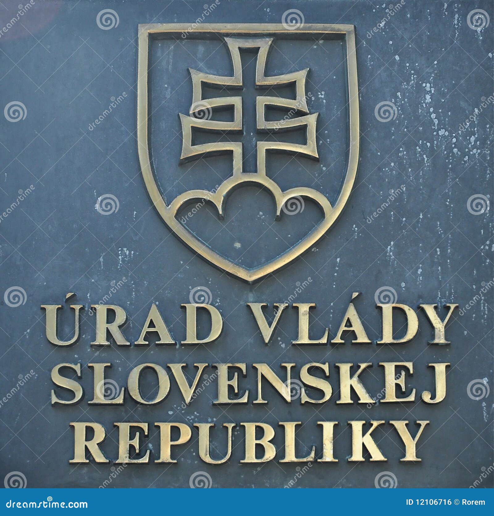 Office of Slovak Government Editorial Photo - Image of logo, formal ...