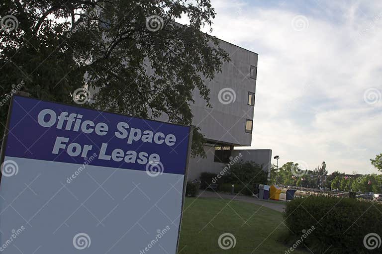 Office Space for Lease Sign Stock Image - Image of contract, vacant: 842939