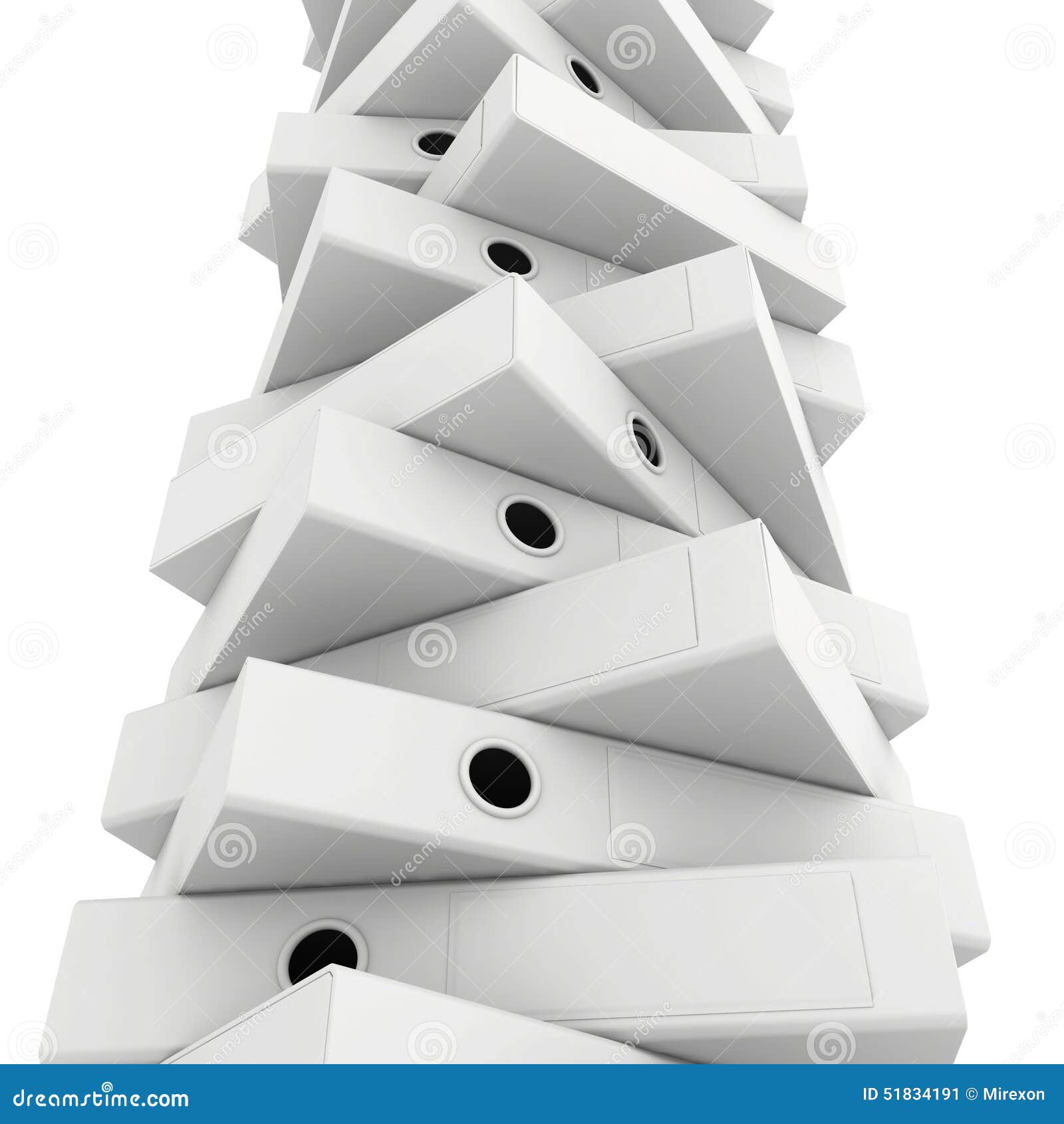 Office Stack Folders Icon Color Outline Vector | CartoonDealer.com ...