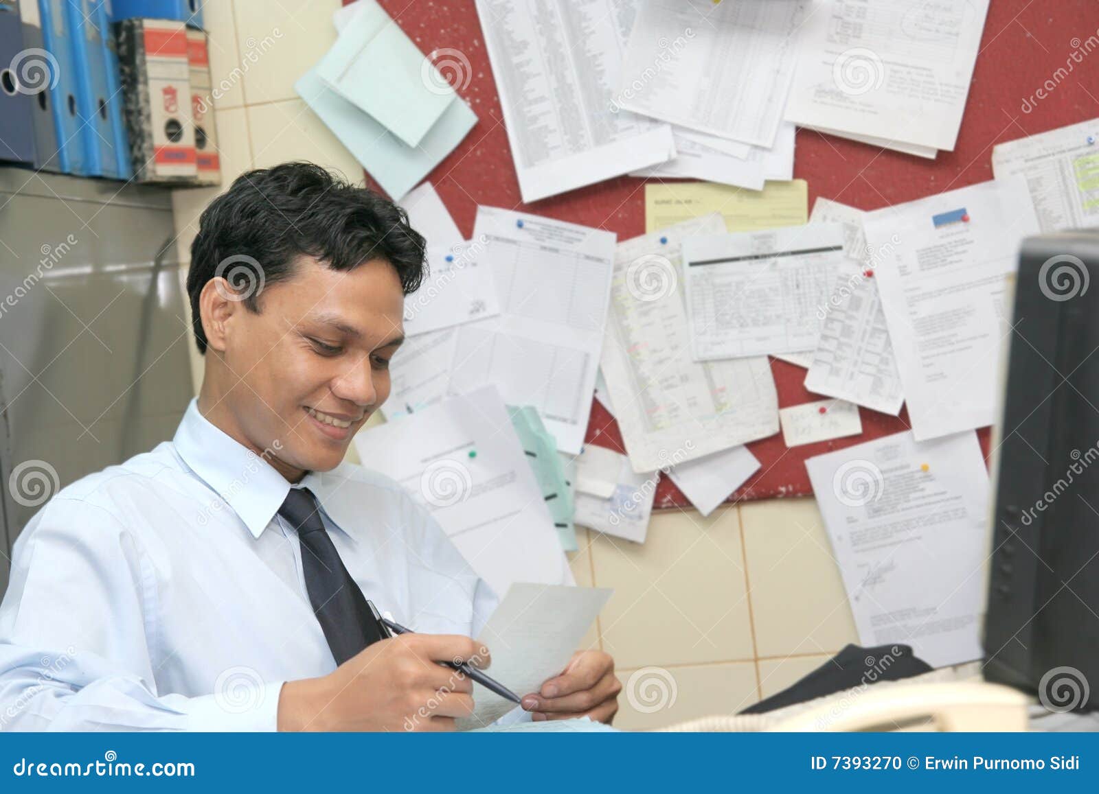 Office staff stock photo. Image of work, files, administration - 7393270