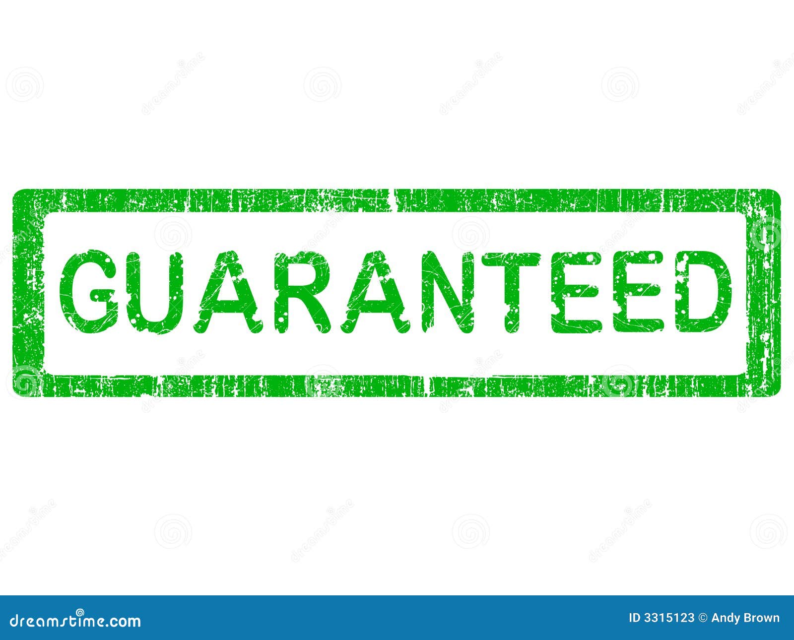 Office Stamp - GUARANTEED stock vector. Illustration of graphic - 3315123