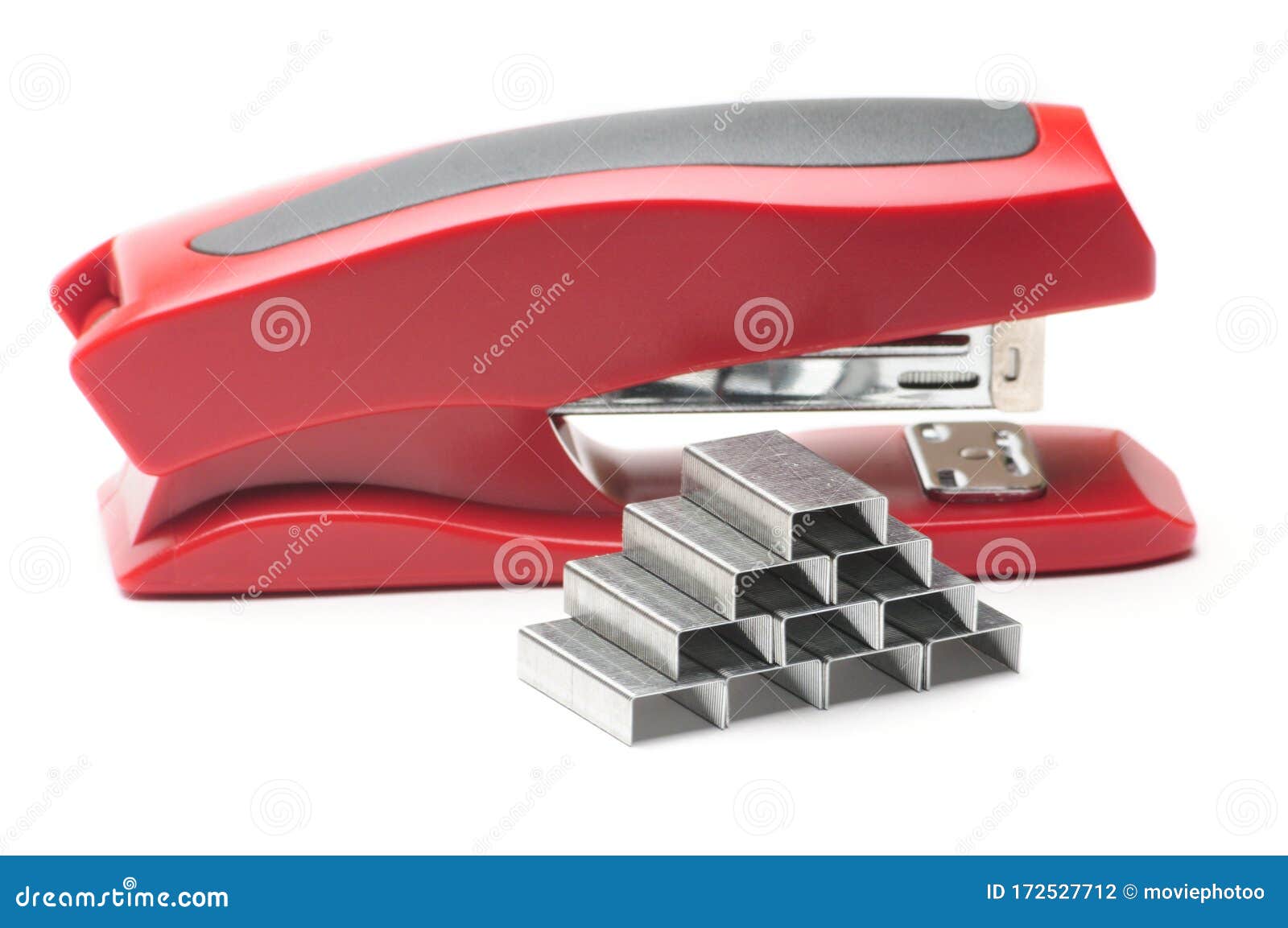 Office Stapler on a White Background Stock Photo - Image of office ...
