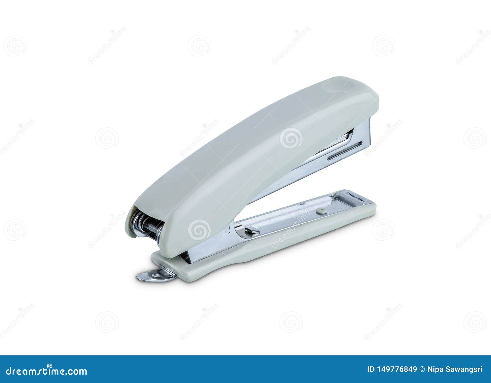 Gray Stapler On A White Background Stock Photo | CartoonDealer.com ...