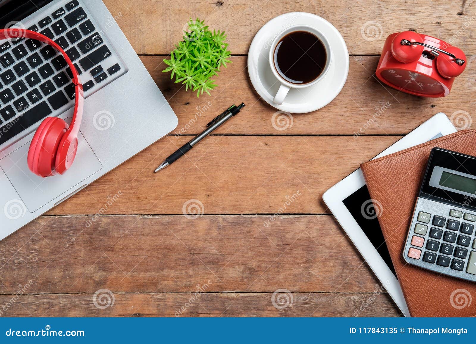 Office stuff with laptop, stock image. Image of smart - 117843135