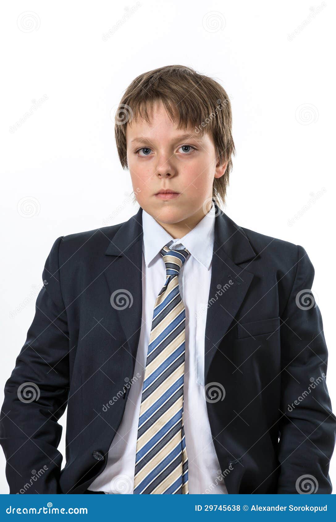 Office Style Showing by Young Boy Stock Photo - Image of businessman ...