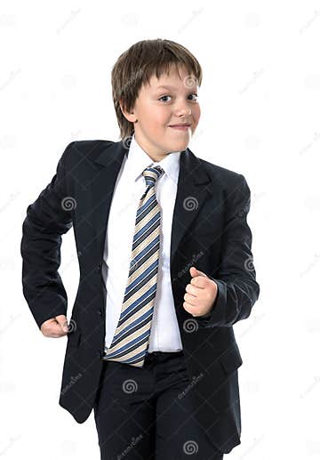 Office Style Showing by Young Boy Stock Photo - Image of male, emotion ...