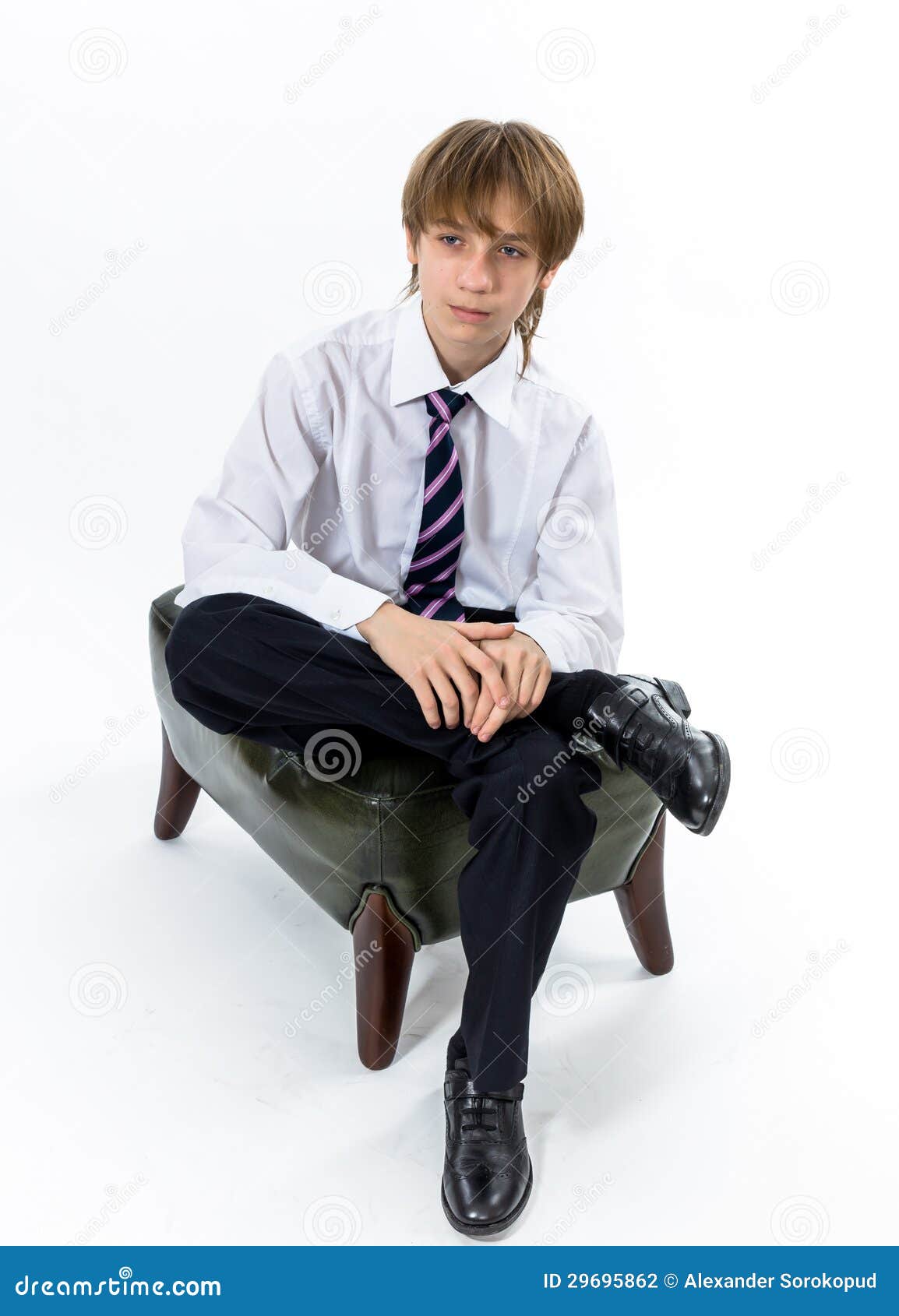 Office Style Showing by Young Boy Stock Photo - Image of emotion ...