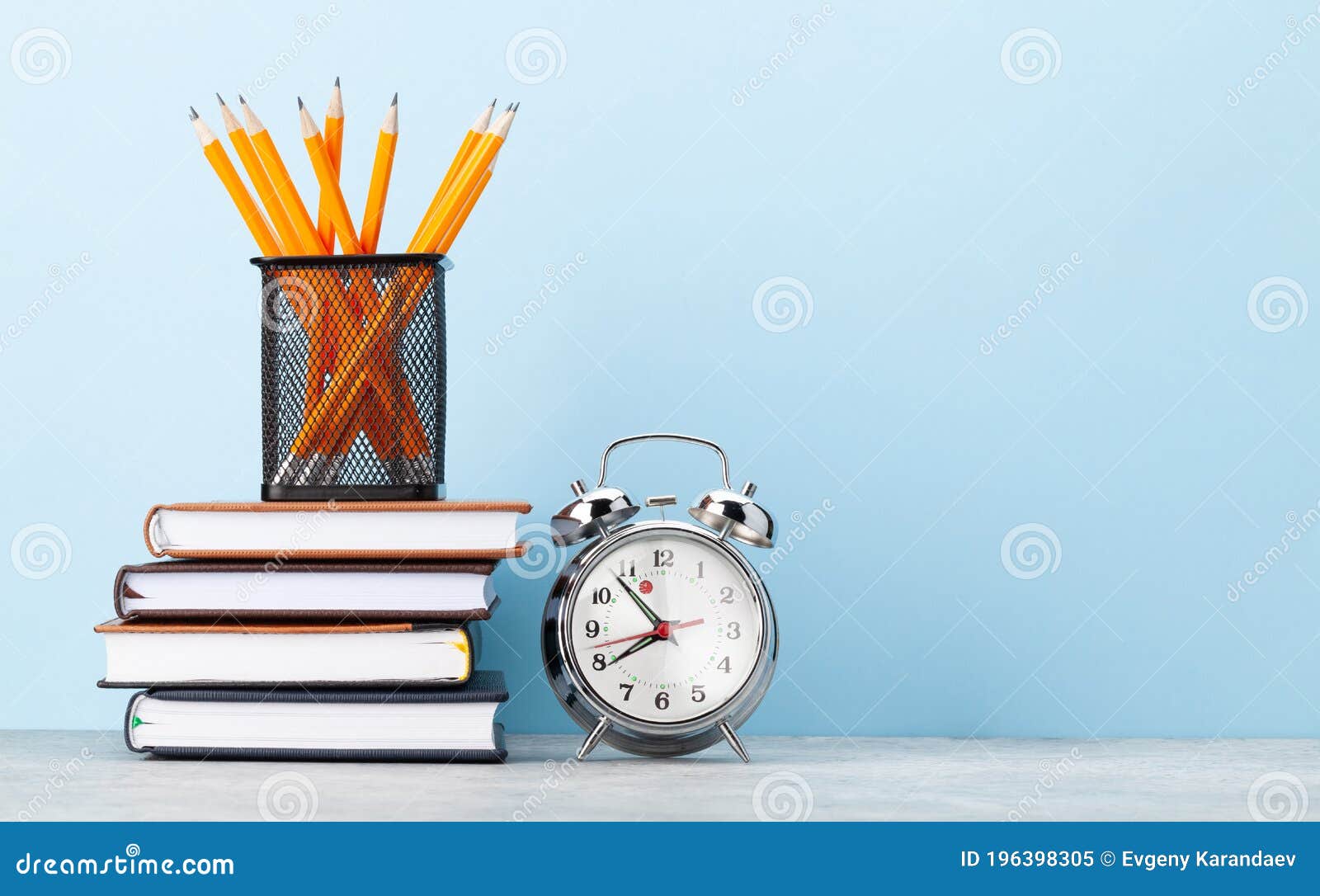 Office Supplies and School Items Stock Image - Image of copy ...