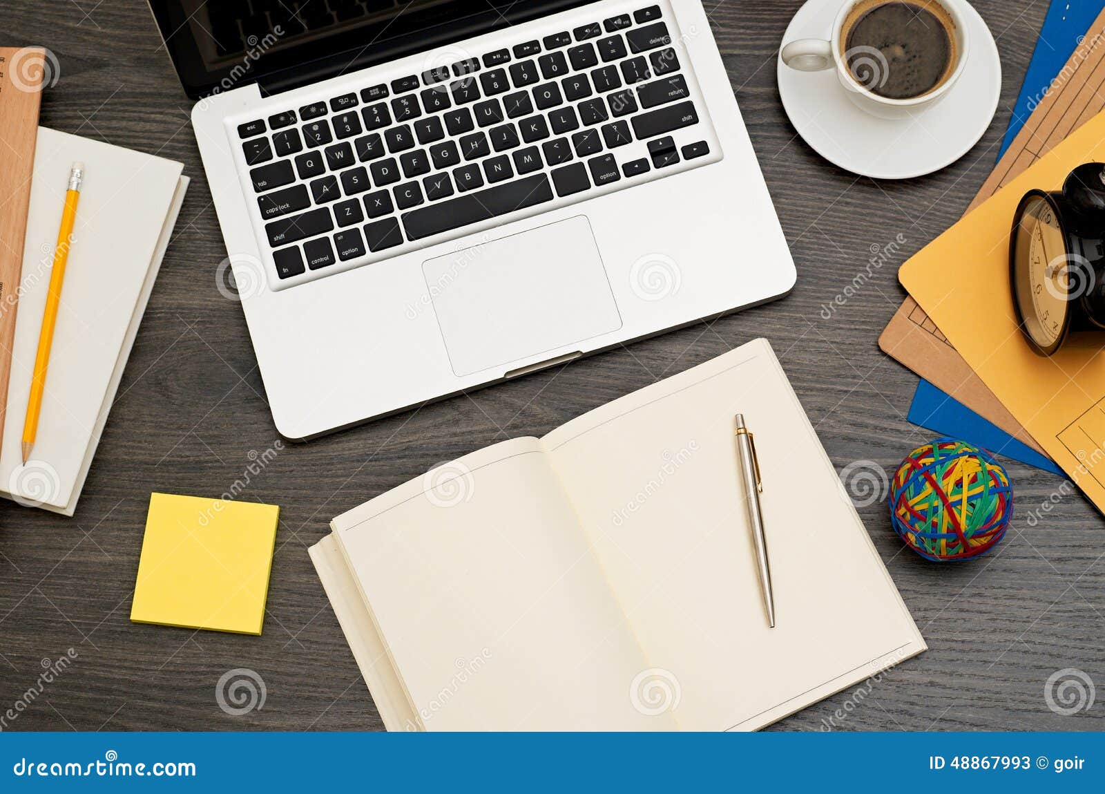 Office table stock image. Image of desk, office, objects - 48867993