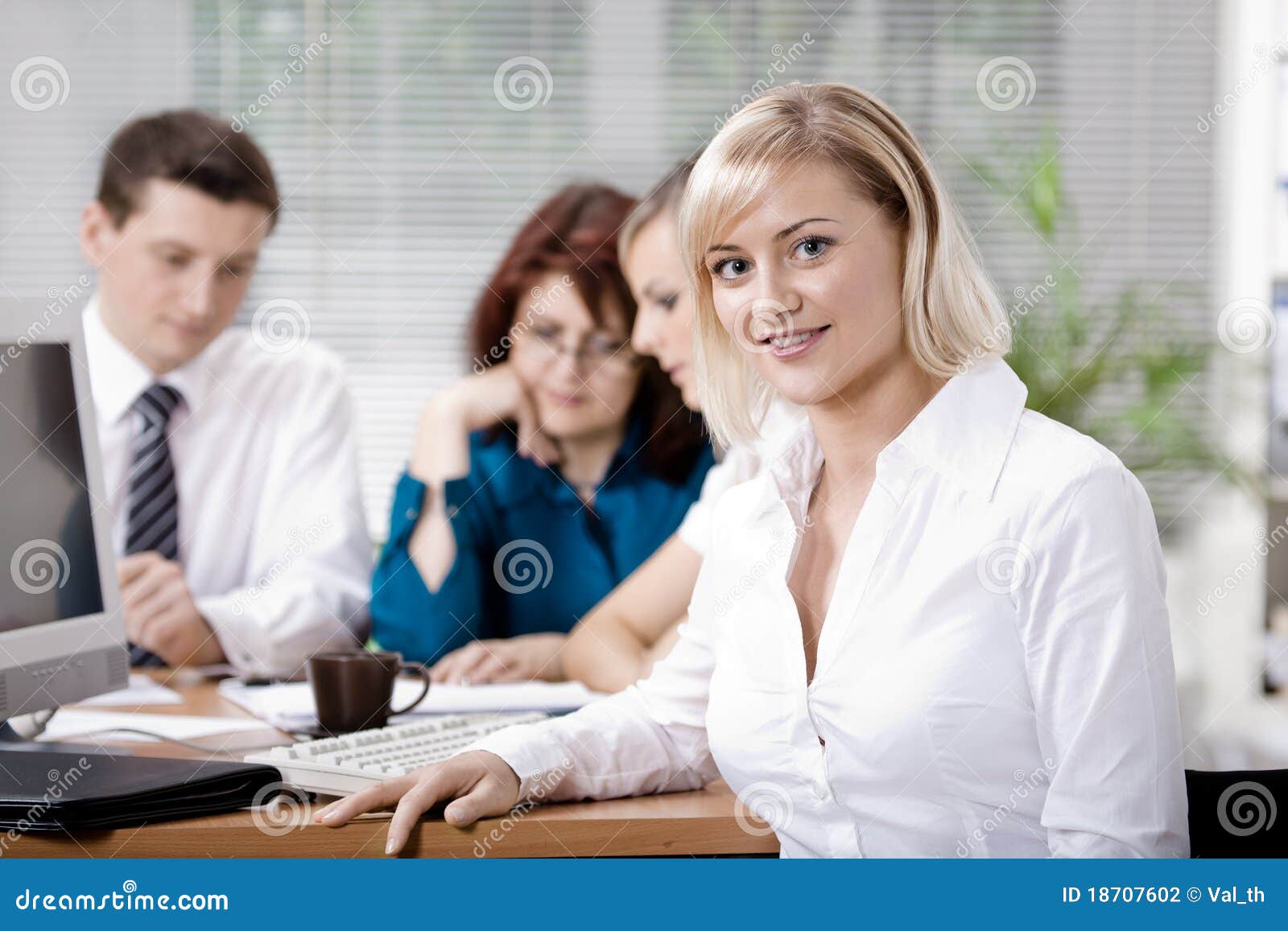 Office team stock photo. Image of people, team, manager - 18707602
