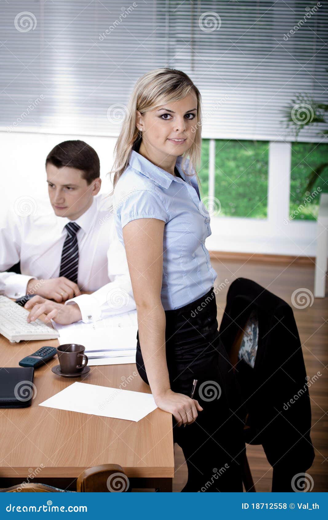 Office team stock photo. Image of office, woman, people - 18712558