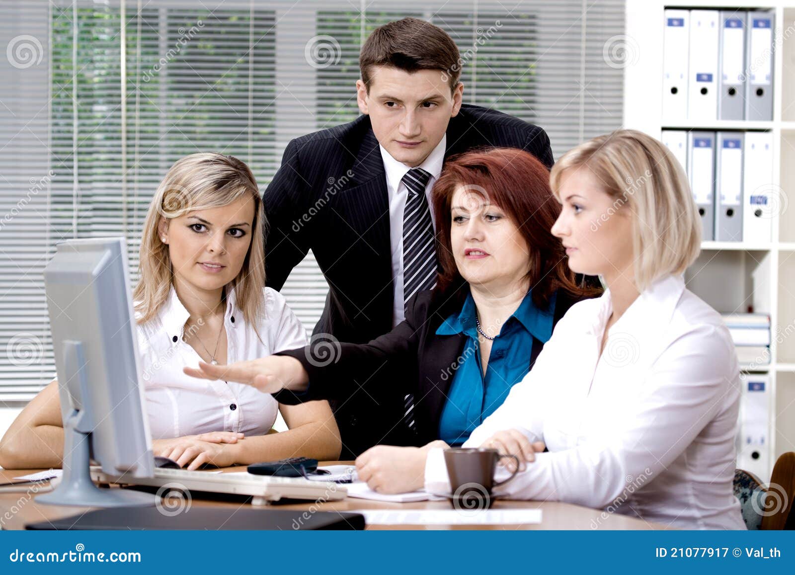 Office team stock image. Image of support, communications - 21077917