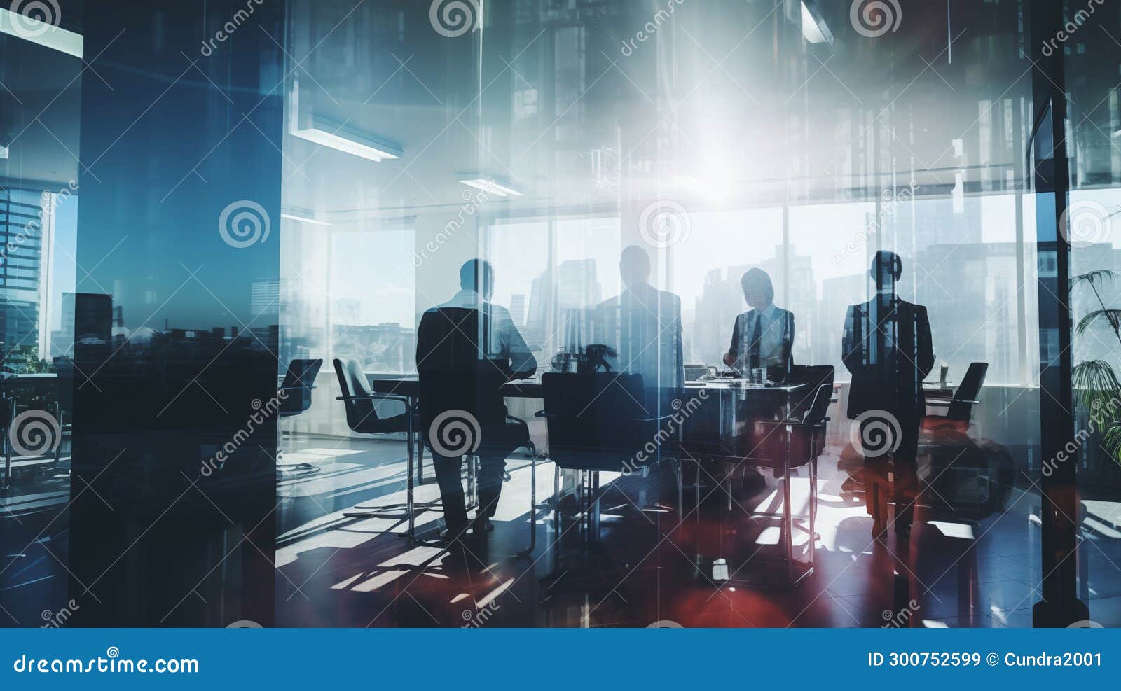 Office Teamwork, Dynamic Workplace. Professionals Collaborating Stock ...