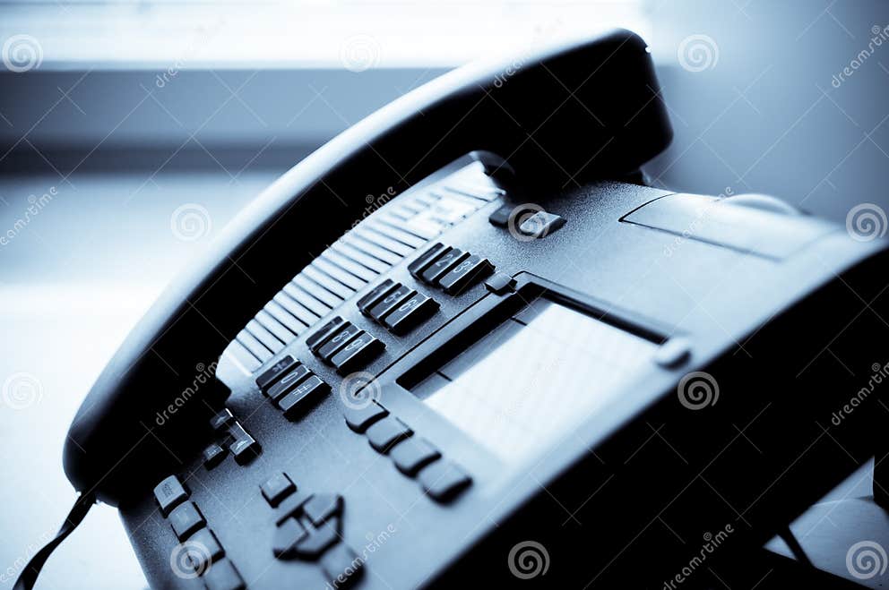 Office Telephone stock photo. Image of office, telecommunication - 8807618