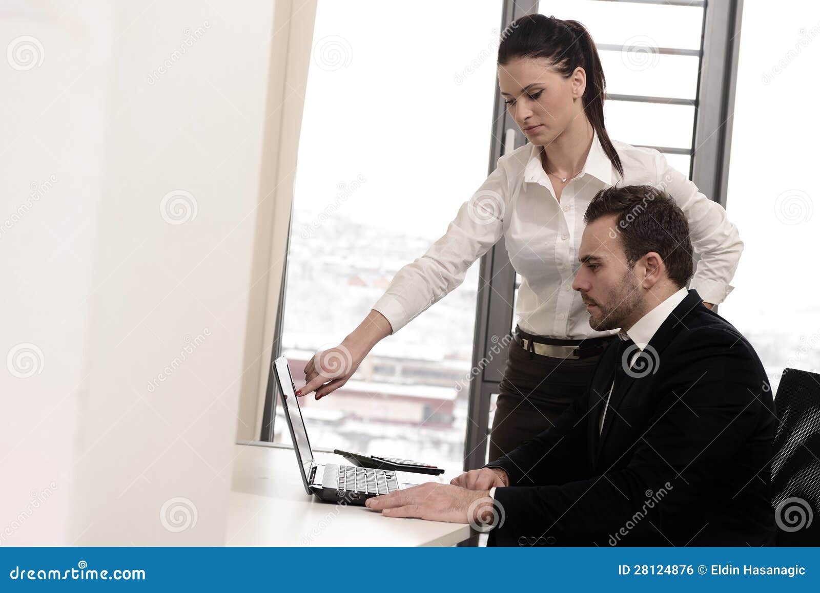 Office time stock photo. Image of folder, coworkers, businessman - 28124876