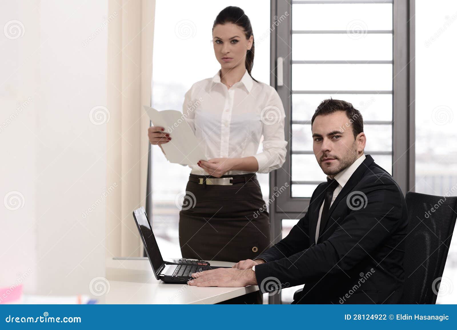 Office time stock photo. Image of lifestyle, corporate - 28124922