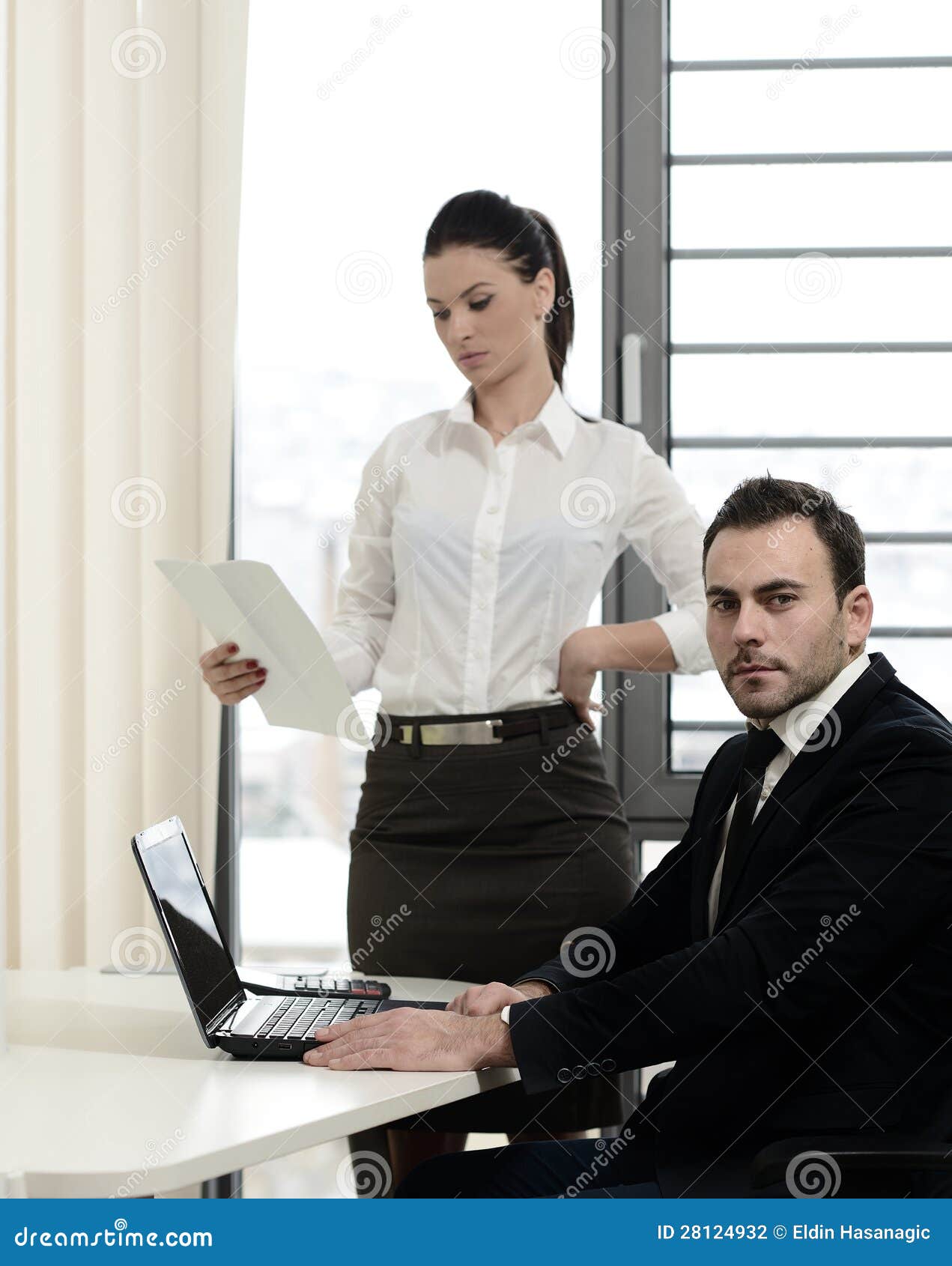 Office time stock photo. Image of lifestyle, male, corporate - 28124932