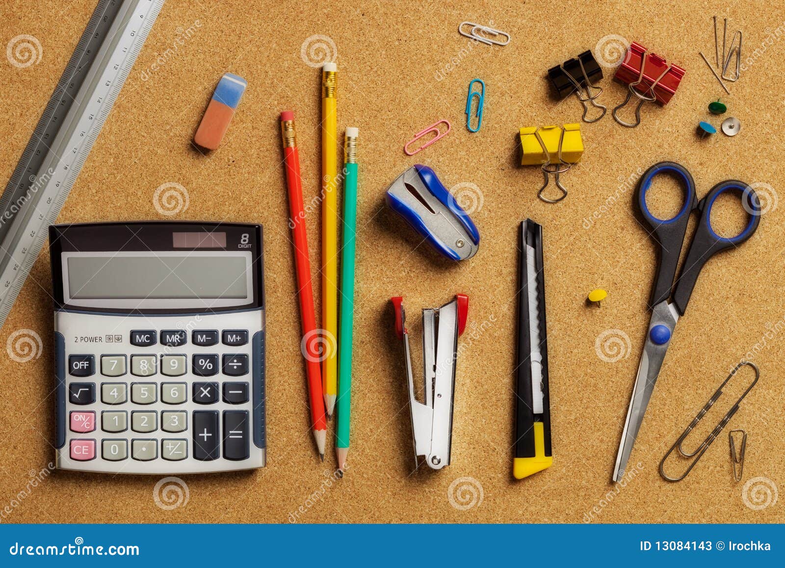 Office tools stock image. Image of post, accessories - 13084143